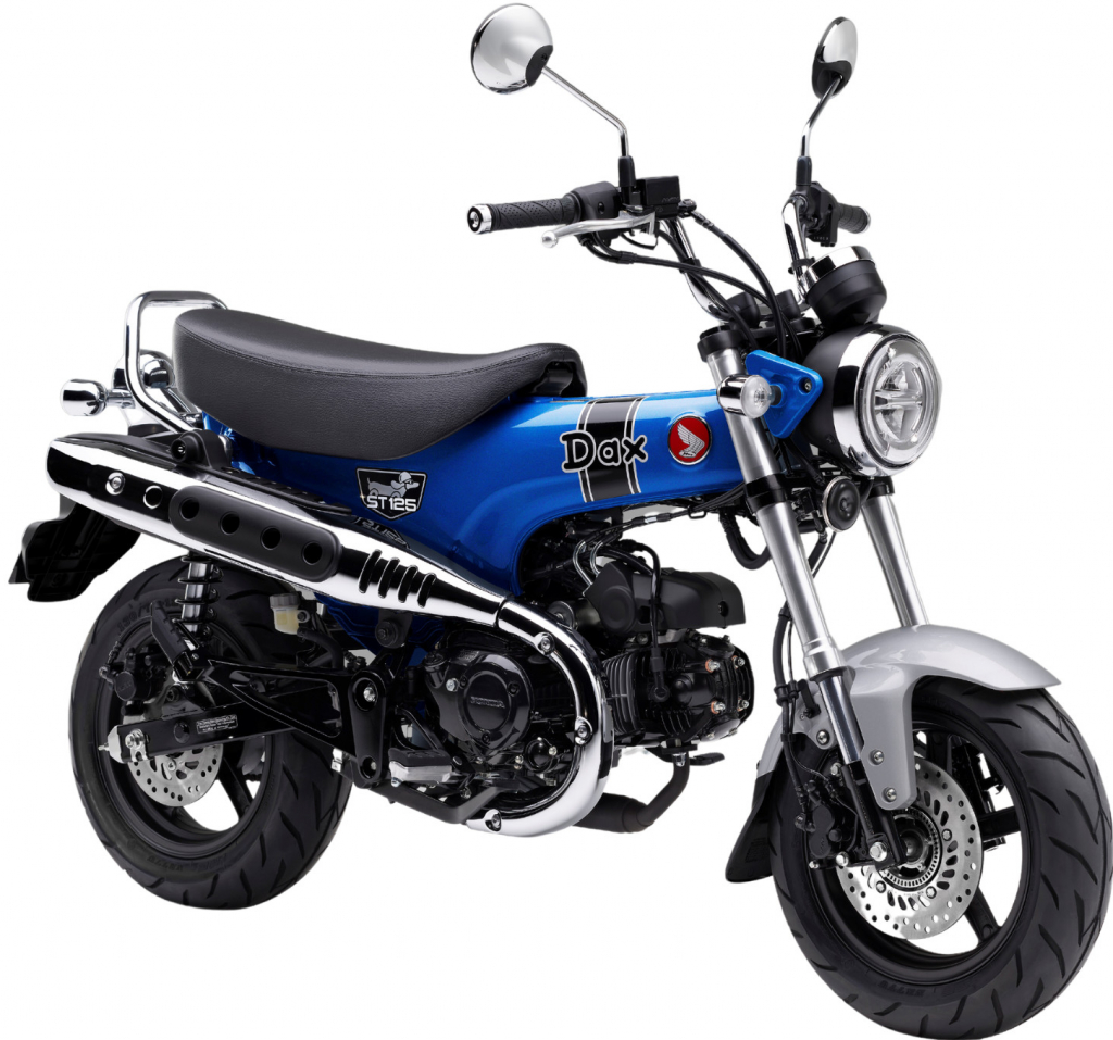 Honda DAX 125 2024 Pearl Glittering Blue od 101 900 Kč - Heureka.cz