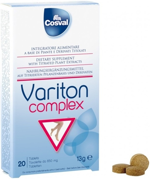 Cosval Variton Complex 20 tablet po 650 mg od 252 Kč - Heureka.cz