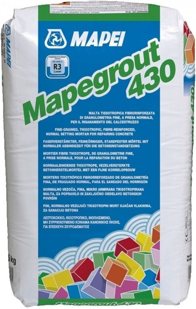 Malta opravná Mapei Mapegrout 430 25 kg – Zboží Mobilmania