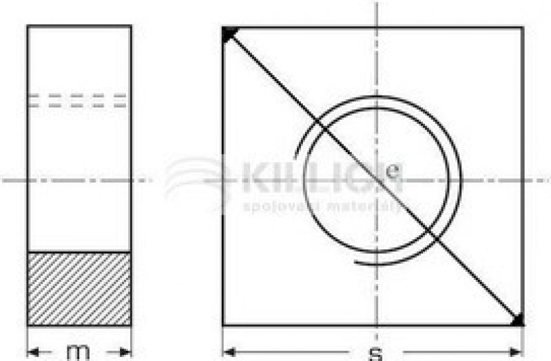 matice M4 ČERNÝ ZINEK 4 hranná nízká 7x7 DIN 562 na Hledejceny.cz