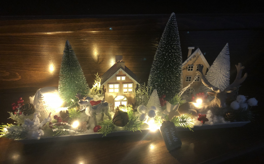 Malechas Svítící vánoční dekorace s figurkou od 1 299 Kč - Heureka.cz