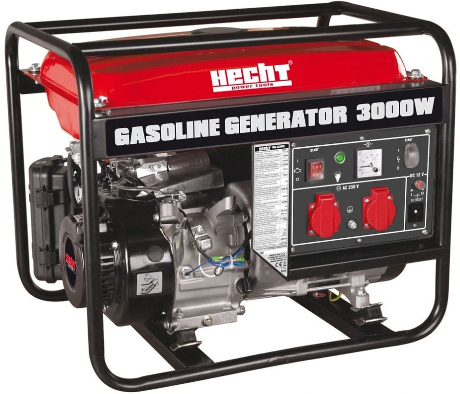 Jednofázový generátor elektřiny - HECHT GG 3300 2,6Kw/230V/12V od 11 ...