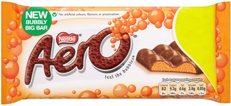 Nestlé Aero Giant Orange 100 g od 55 Kč - Heureka.cz