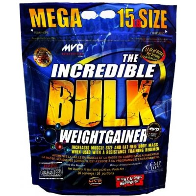 MVP Nutrition The Incredible Bulk Weight Gainer 3400 g od 899 Kč - Heureka.cz