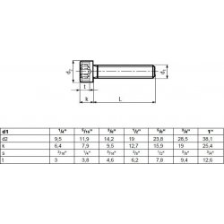 Šroub imbus 3/4" x 2 1/2" UNC, DIN 912, 12.9 alternativy - Heureka.cz