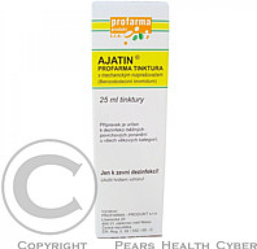 AJATIN PROFARMA TINKTURA S MECHANICKÝM ROZPRAŠOVAČEM DRM 100MG/ML DRM ...