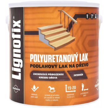 Lignofix polyuretanový lak 0,75 l lesk od 299 Kč - Heureka.cz