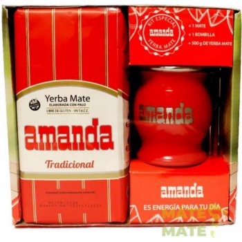 Amanda Set yerba maté nerezová nádoba a bo 500 g od 495 Kč - Heureka.cz