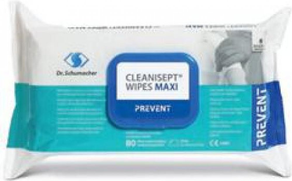 Cleanisept Wipes Forte Maxi dezinfekční ubrousky 100 ks – Zboží Mobilmania