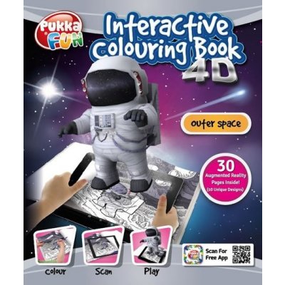 Pukka Fun Interaktivní omalovánky Vesmír od 198 Kč - Heureka.cz