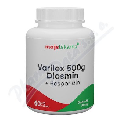 Moje lékárna Varilex Diosmin 500mg 60+10 tablet od 149 Kč - Heureka.cz