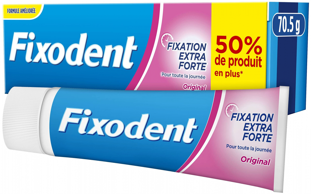 Fixodent Original Adhezivní krém na zubní protézy 70,5g od 112 Kč ...