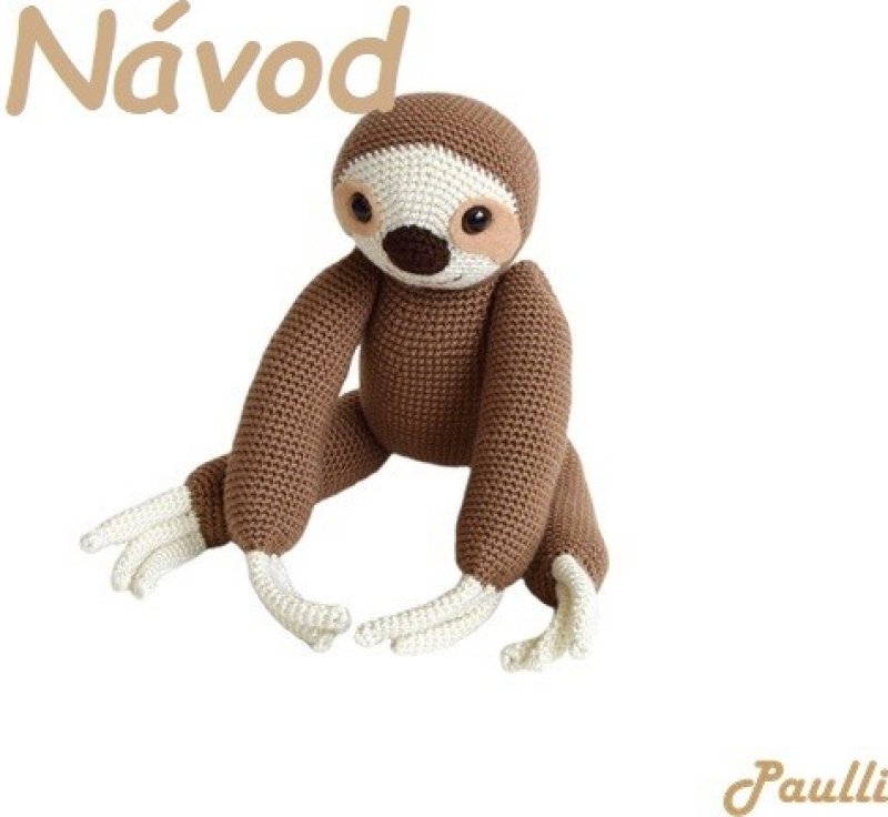 Návod na Lenochoda "Mika" (Lenochod Mike, návod na háčkování) na ...