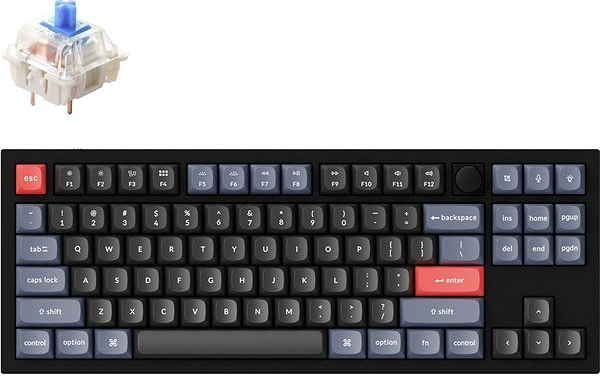 Keychron Q3 Knob Hot-Swappable Blue Switch Q3-M2Z od 5 990 Kč - Heureka.cz