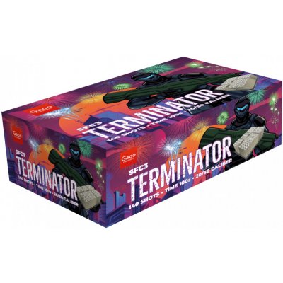 Zahradní ohňostroj TERMINATOR 180 ran od 5 735 Kč - Heureka.cz