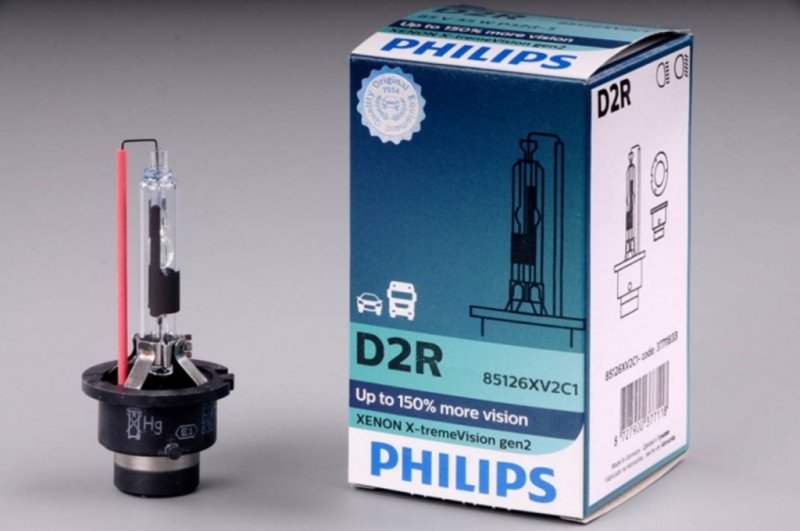 XENONOVÁ VÝBOJKA PHILIPS D2R 12V 85V 35W P32d-3 - X-TREME VISION + 150% ...