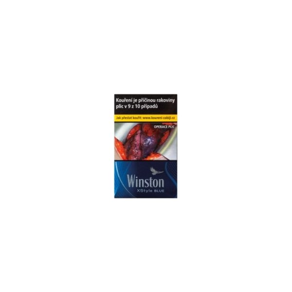 Winston Xstyle Blue cigarety s filtrem 20 ks od 84 Kč - Heureka.cz
