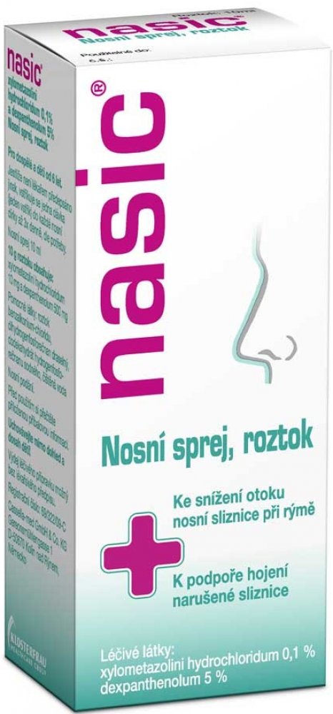 NASIC NAS 1MG/ML+50MG/ML NAS SPR SOL 1X10ML II – Zboží Dáma