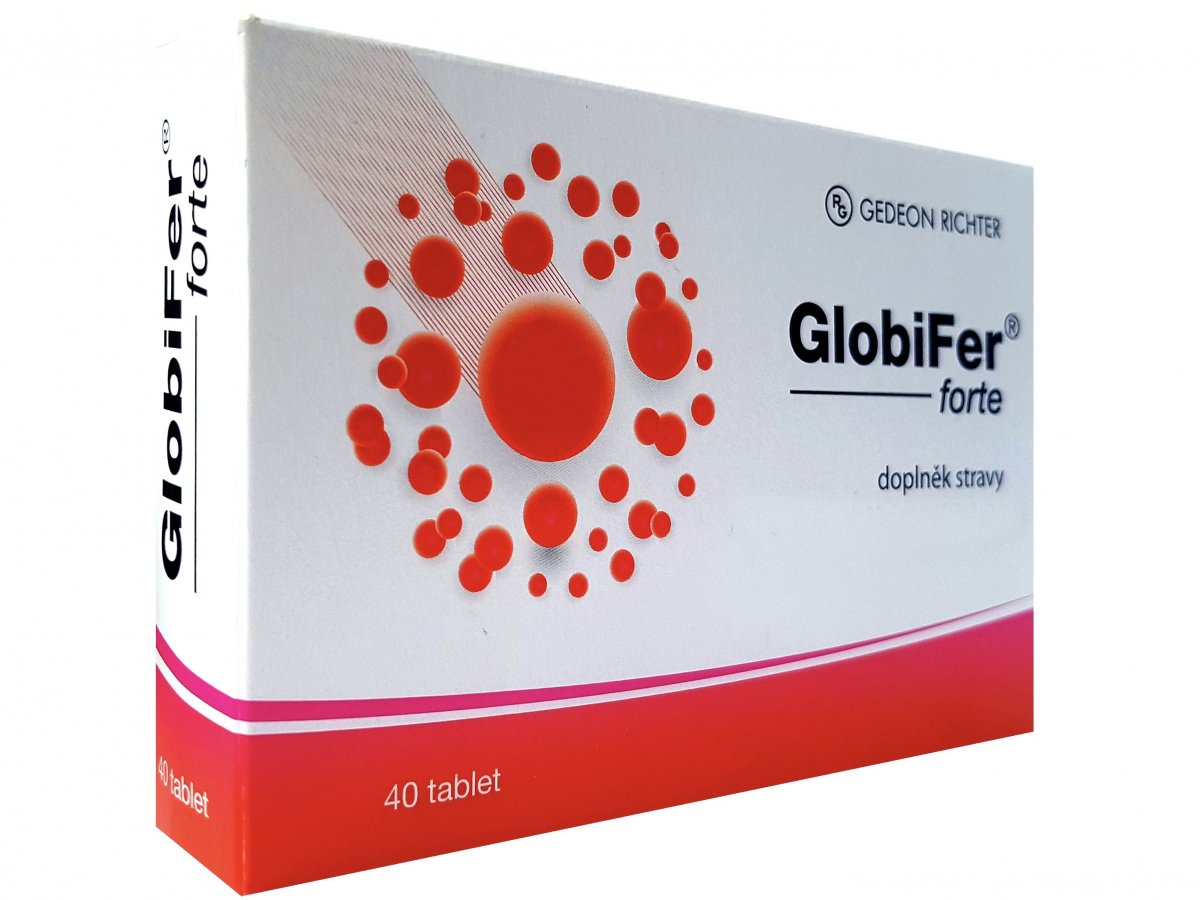 GlobiFer Forte 40 tablet od 388 Kč - Heureka.cz