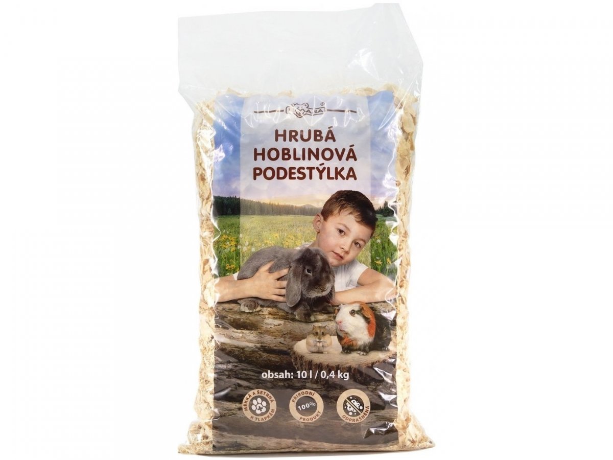 Limara Hoblinová podestýlka hrubá 0,4 kg 10 l od 33 Kč - Heureka.cz