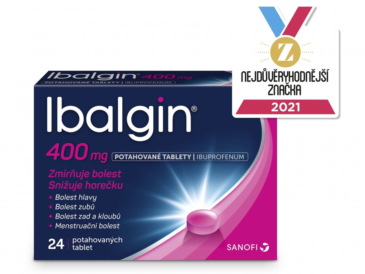 IBALGIN POR 400MG TBL FLM 24 od 71 Kč - Heureka.cz