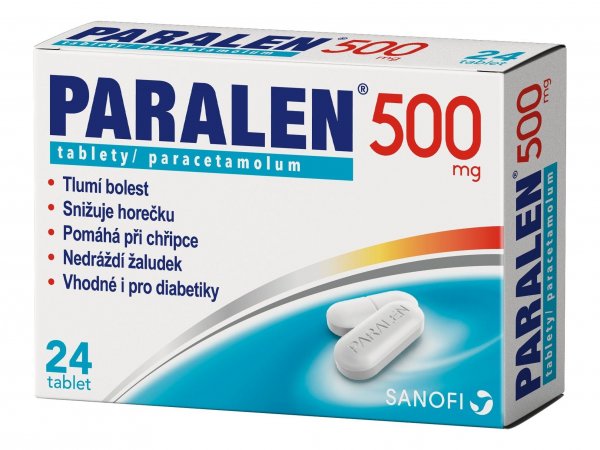 PARALEN POR 500MG TBL NOB 24 od 49 Kč - Heureka.cz