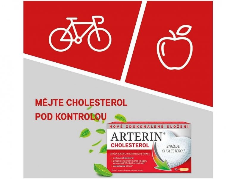 Arterin Cholesterol 90 tablet od 589 Kč - Heureka.cz