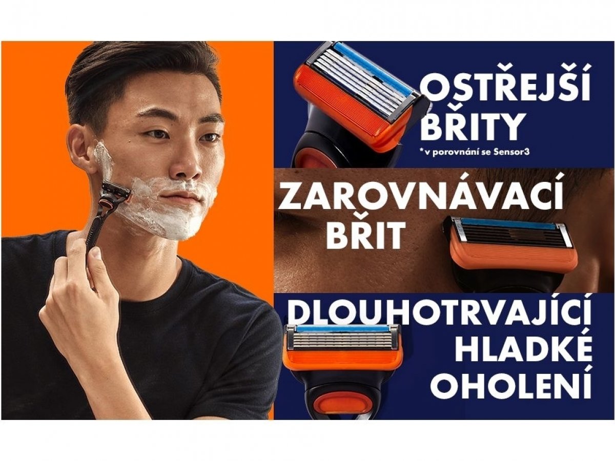 Gillette Fusion5 8 ks od 475 Kč - Heureka.cz