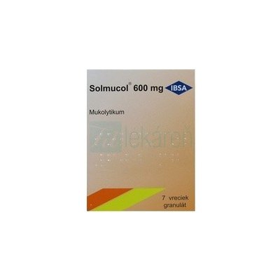 Solmucol 600 mg gra.7 x 2,7 g od 7,39 € - Heureka.sk