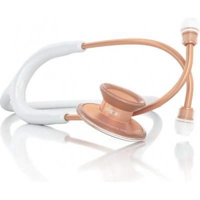 MDF 747XP Acoustica Deluxe Lightweight Dual Head - White/Rose Gold od ...