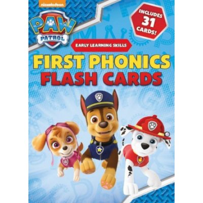 PAW Patrol: First Phonics Flash Cards ScholasticCards od 8,59 ...