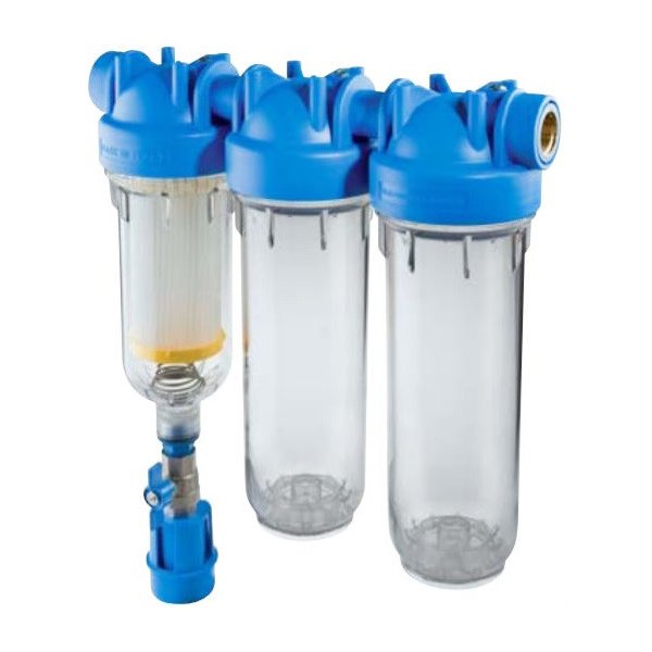 ATLAS FILTRI Vodný filter samočistiaci HYDRA TRIO 1" RSH 50mcr + 2x ...