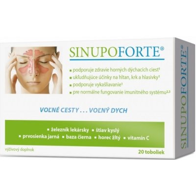 Urocont SINUPO Forte 20 kapsúl od 6,71 € - Heureka.sk