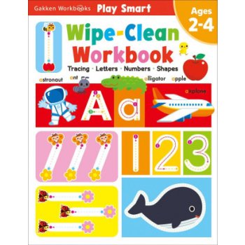 Play Smart Wipe-Clean Workbook Ages 2-4: Tracing, Letters, Numbers ...