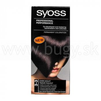 Syoss Permanent Coloration 3-3 Dark Violet od 4 € - Heureka.sk