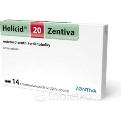 Helicid 20 cps.dur. 14 x 20 mg od 5,01 € - Heureka.sk