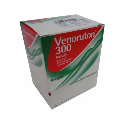 Venoruton 300 cps.dur.50 x 300 mg od 8,3 € - Heureka.sk