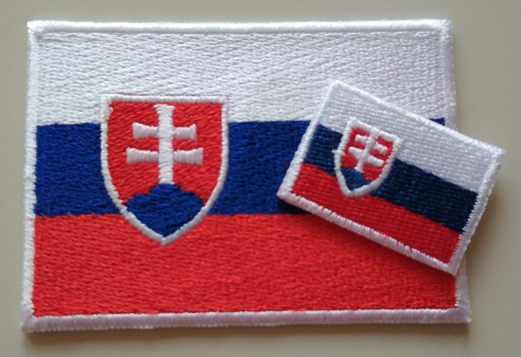 Nažehľovačka - Slovenská vlajka a znak - Vlajka veľká od 1,95 ...