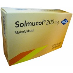 Solmucol 200 mg gra.20 x 1,5 g od 4,34 € - Heureka.sk