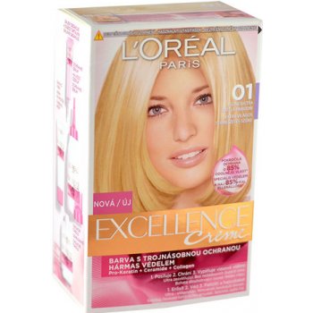 L'Oréal Excellence Creme Triple Protection 01 Lightest Natural Blonde ...