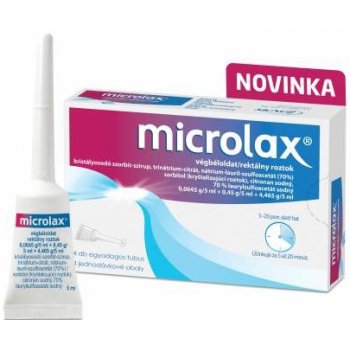 Microlax sol.rec.4 x 5 ml od 5,9 € - Heureka.sk