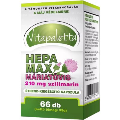 Vitapaletta Hepa Max 66 kapsúl od 9,9 € - Heureka.sk