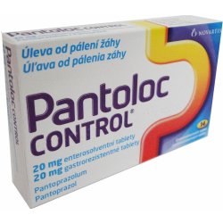Pantoloc Control tbl.ent.14 x 20 mg alternatívy - Heureka.sk