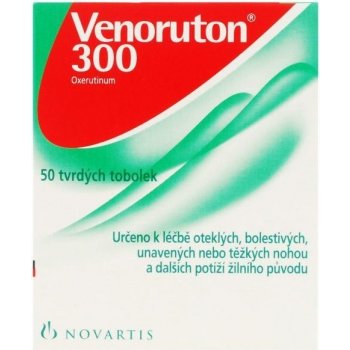 Venoruton 300 cps.dur.50 x 300 mg od 8,3 € - Heureka.sk