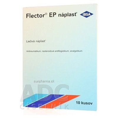 Flector EP náplasť 10 ks od 13,15 € - Heureka.sk