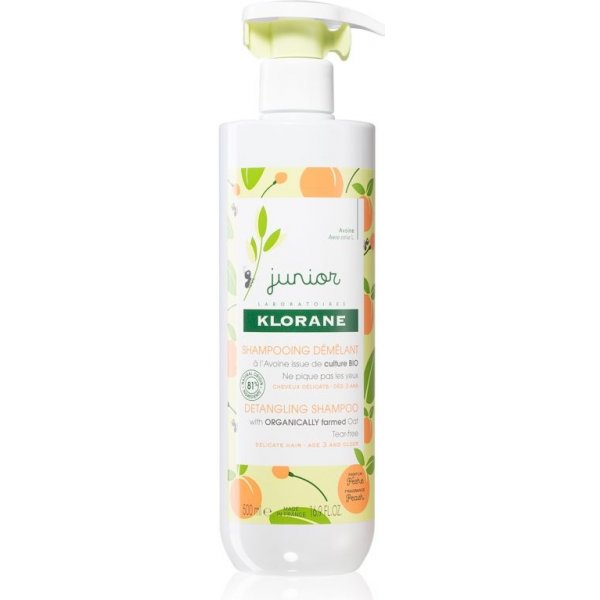 Klorane Junior detský šampón pre jemné vlasy 500 ml od 10,2 € - Heureka.sk