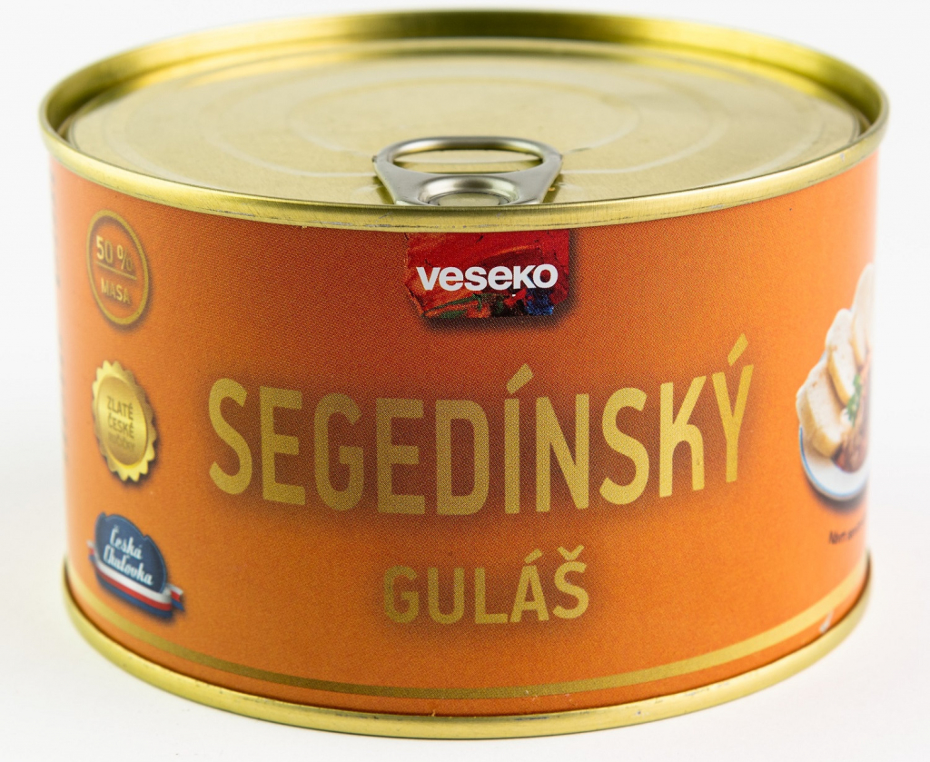 VESEKO Konzerva Segedínsky guláš 400 g od 1,99 € - Heureka.sk