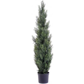 Umelý strom Cyprus tmavý v kvetináči, 125cm od 96,1 € - Heureka.sk