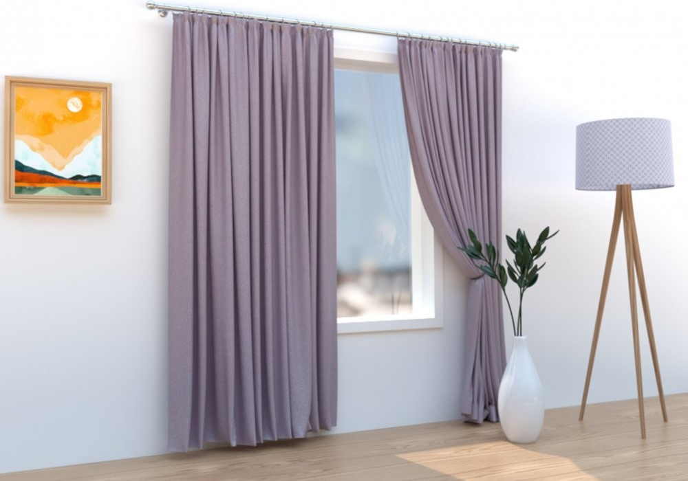 MKLozkoviny.sk Zatemňovacie závesy Velvet lila – 140 × 250 cm (2 ks) od ...