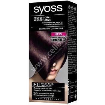 Syoss Permanent Coloration 3-3 Dark Violet od 4 € - Heureka.sk